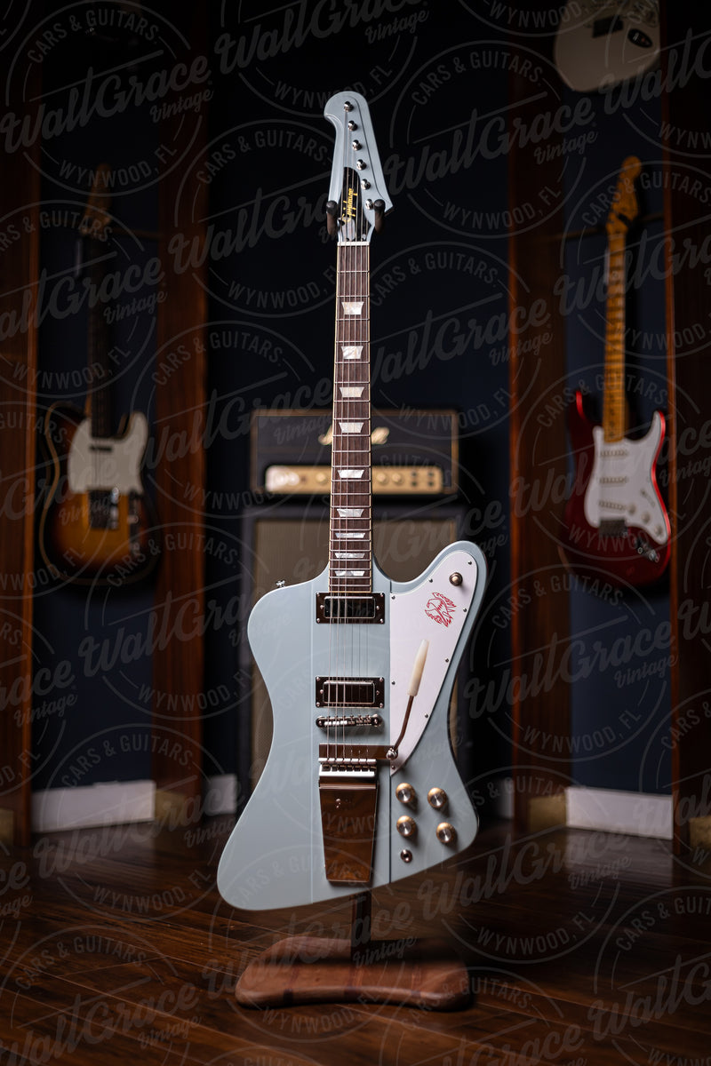Epiphone 1963 Firebird V Electric Guitar - Frost Blue – Walt Grace Vintage